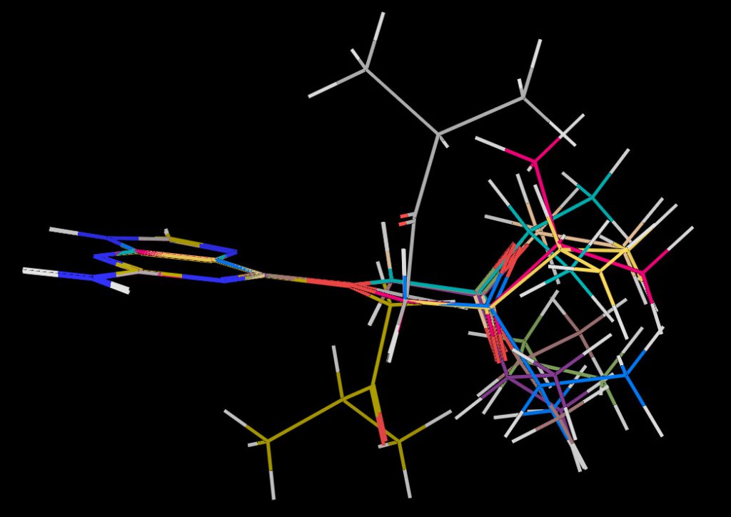 RDKit:Similarity map with labels - 四川魔德科技有限公司